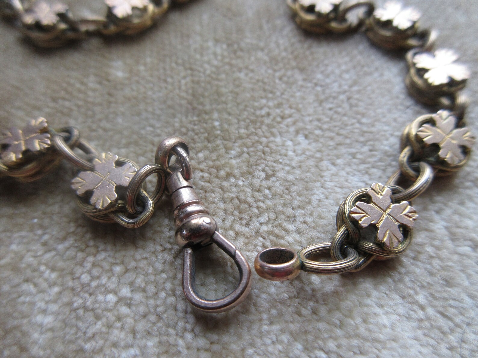 Antique Victorian Book Chain Necklace in Gold Fill | Etsy