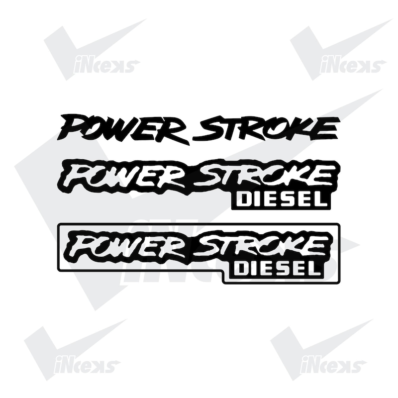Powerstroke Emblem - Etsy