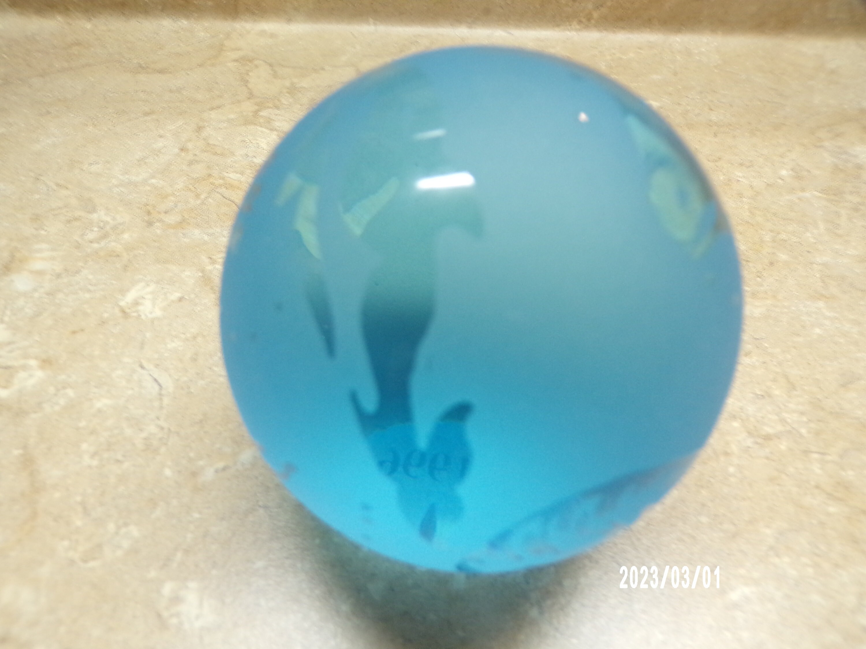 Glass Baron Oceans Matter Paperweight 1996 - Etsy