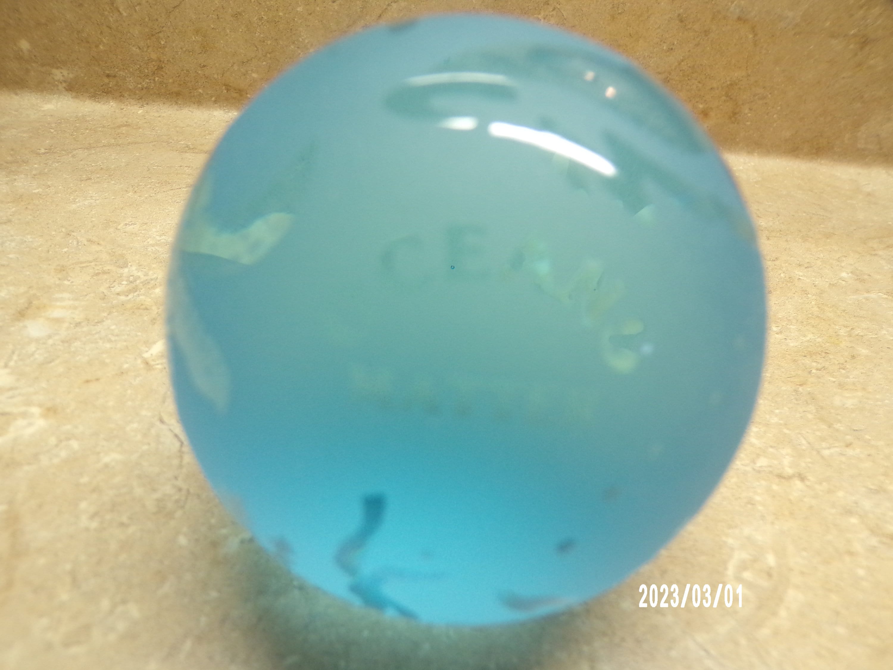 Glass Baron Oceans Matter Paperweight 1996 - Etsy