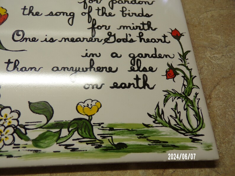 Violet Munro Tile - Etsy