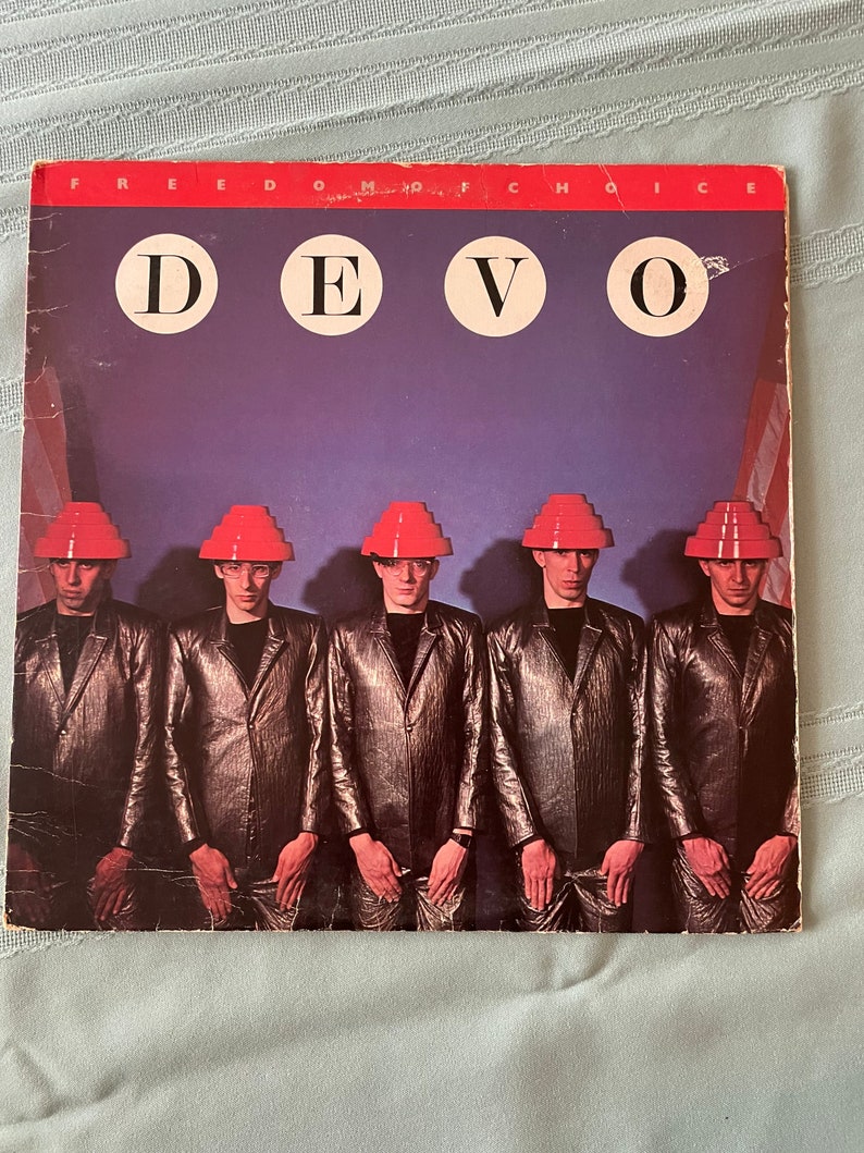 Vintage 1980 DEVO Freedom of Choice Vinyl LP *good* - Etsy