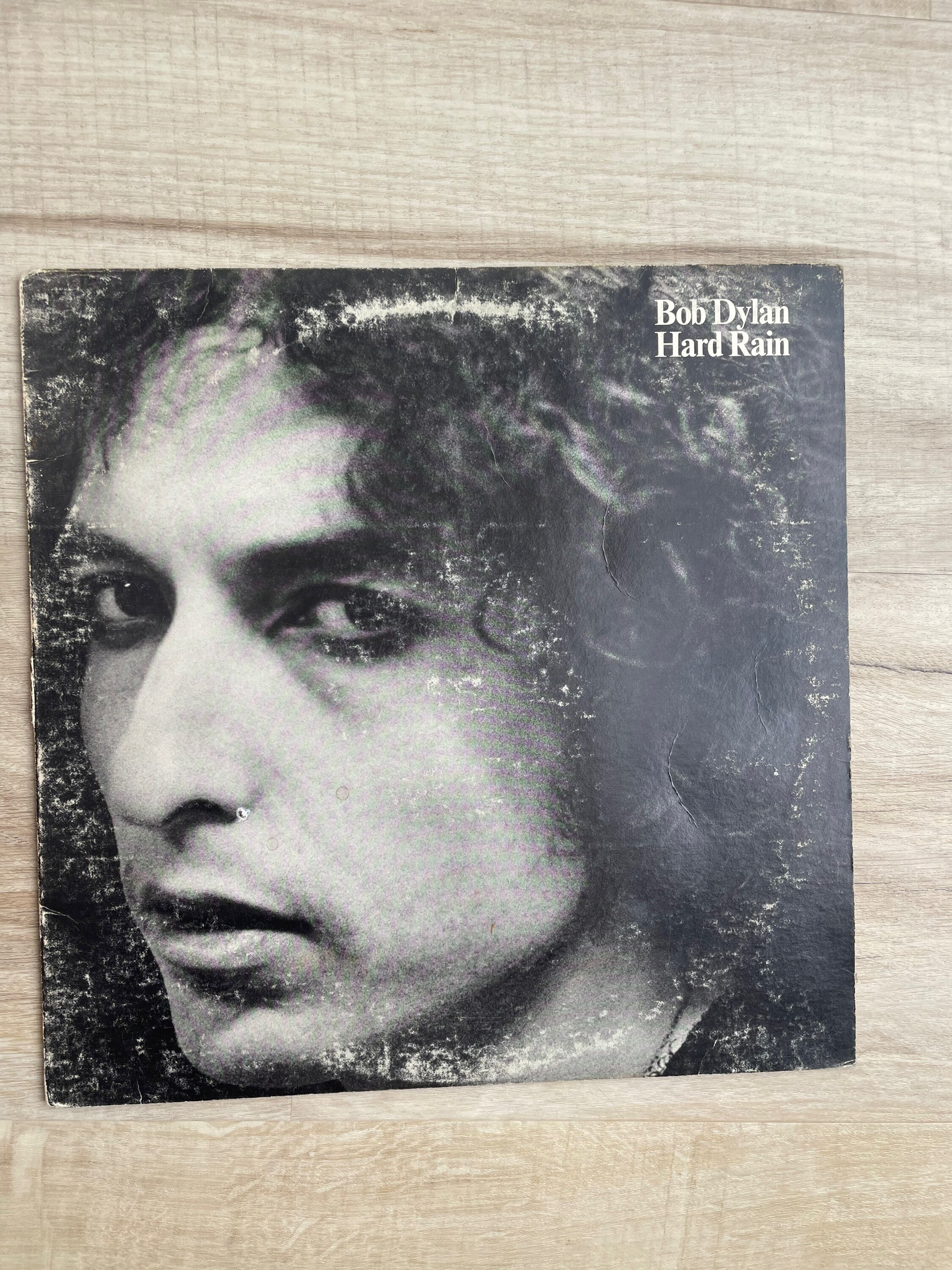 Bob Dylan Vintage 1976 Hard Rain Vinyl LP - Etsy