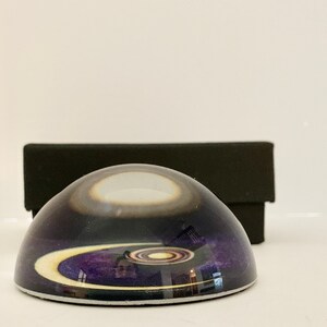 Glass Paperweight-crescent Moon-christmas Gift-wicca-astrology Gift ...