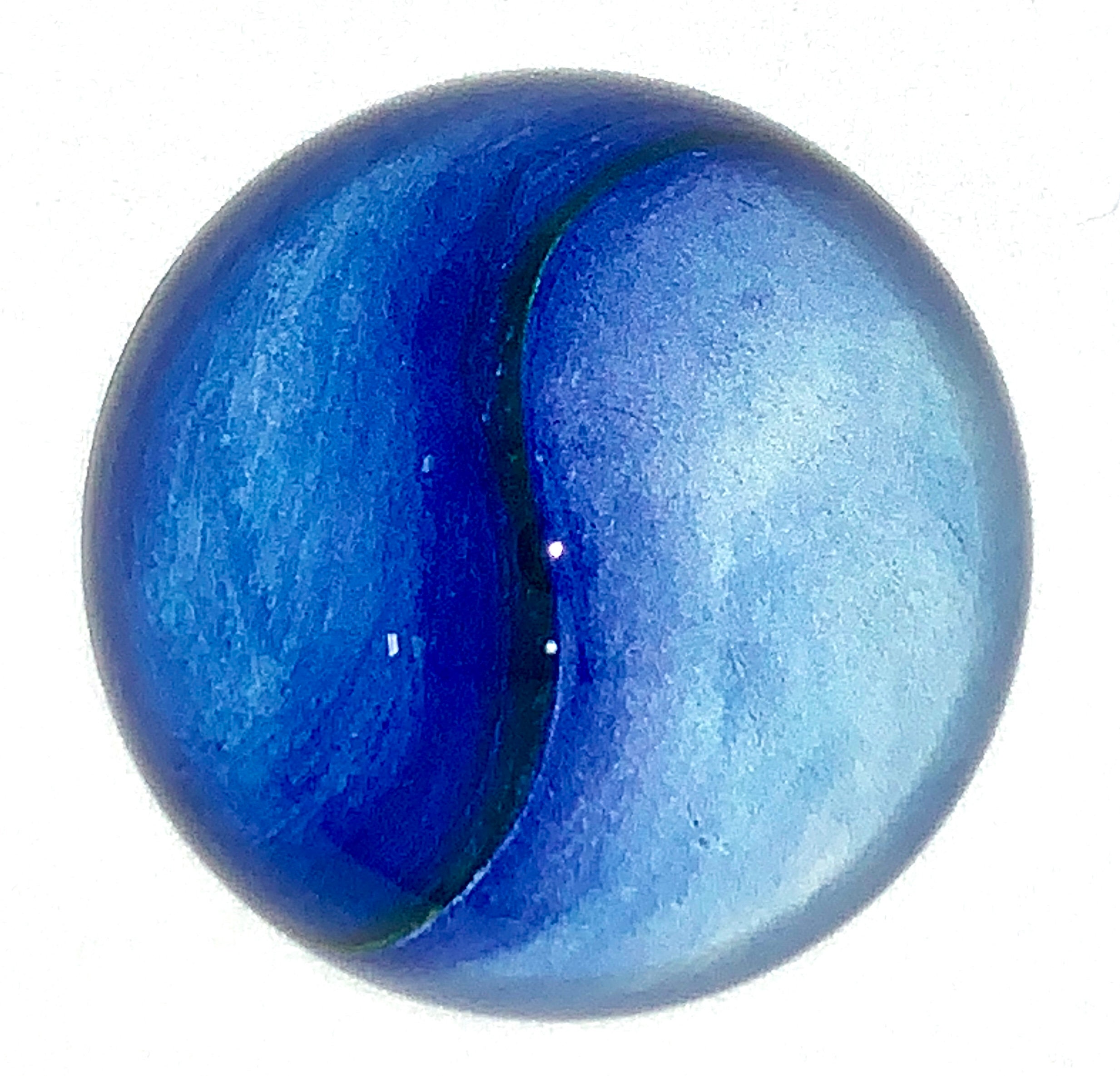 Glass Paperweight-yin YANG -blue Paperweight-desk Accessories-office ...