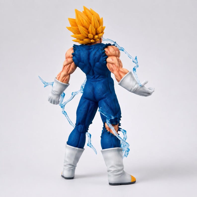 Majin Vegeta Super Saiyan Figure: Dragon Ball Z Anime Collectible ...