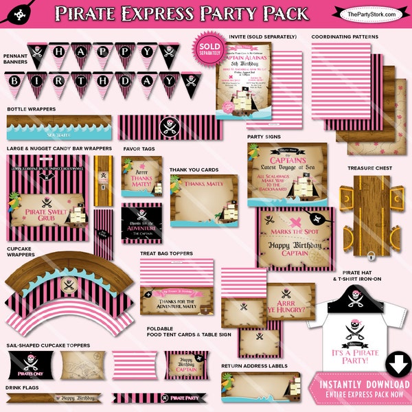 Pirates Party Kit - Etsy