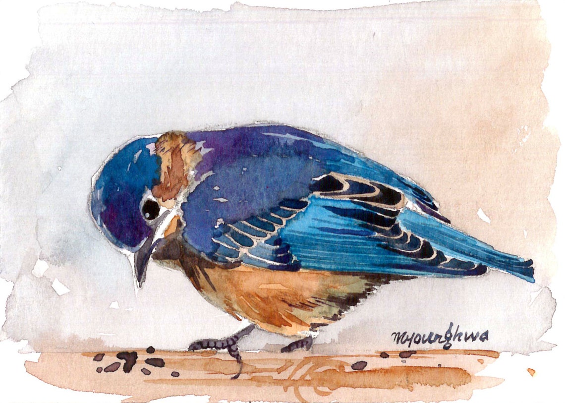 ACEO Limited Edition 2/25 Searching Seeds Art Print of a - Etsy