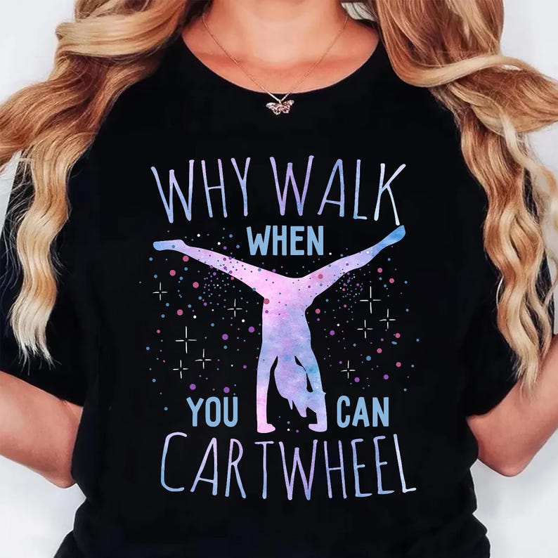 Gymnastics PNG Bundle, Cartwheel Tumbling Gymnast Quotes Digital ...