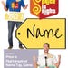 Price is Right-inspired Name Tag, Game Show Contestant Costume - Etsy