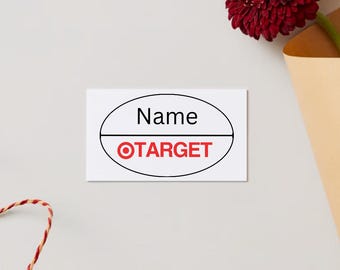 Editable Starbucks-inspired Name Tag, Statbucks Employee Costume - Etsy