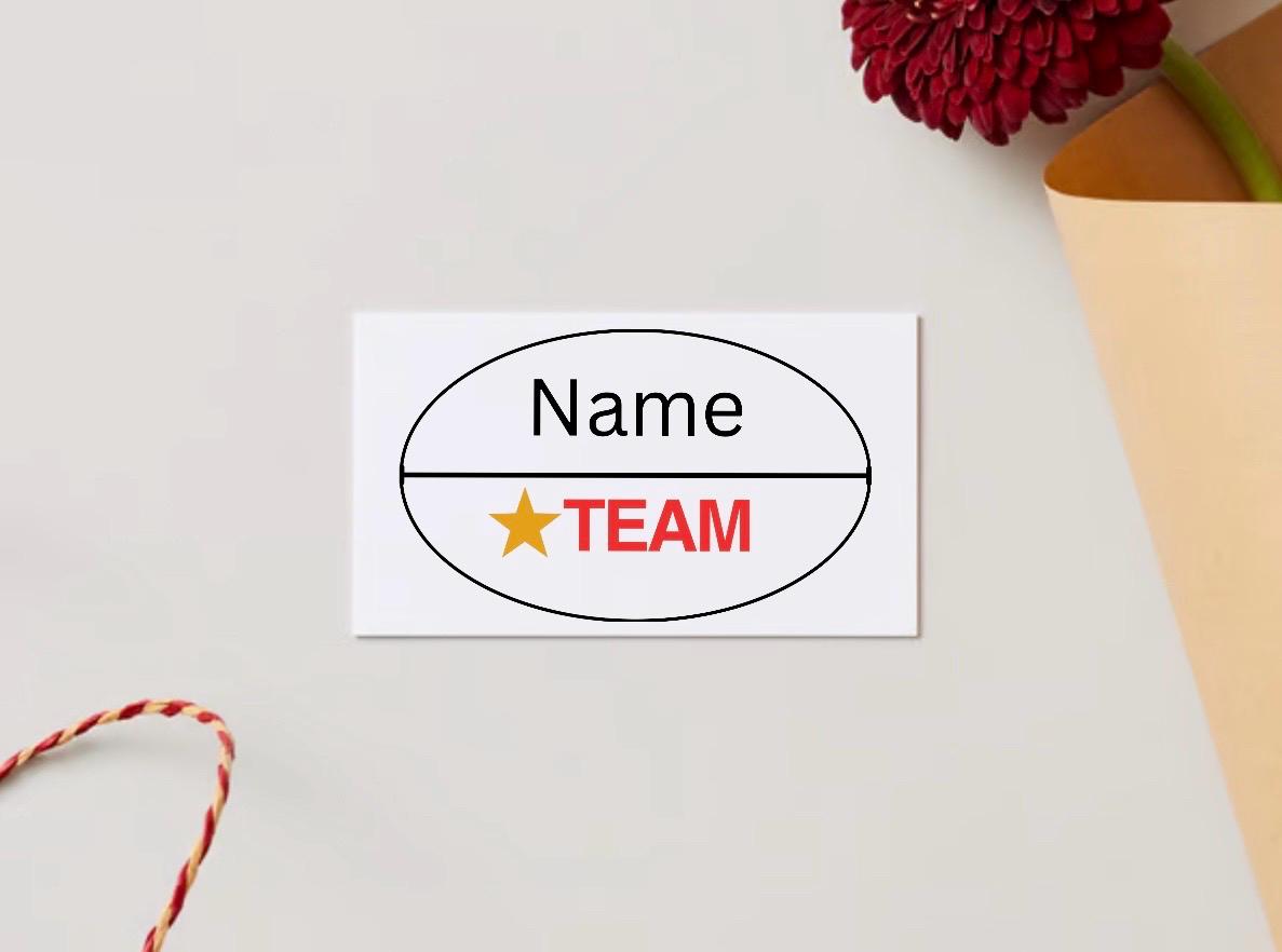 Target Employee Name Tag