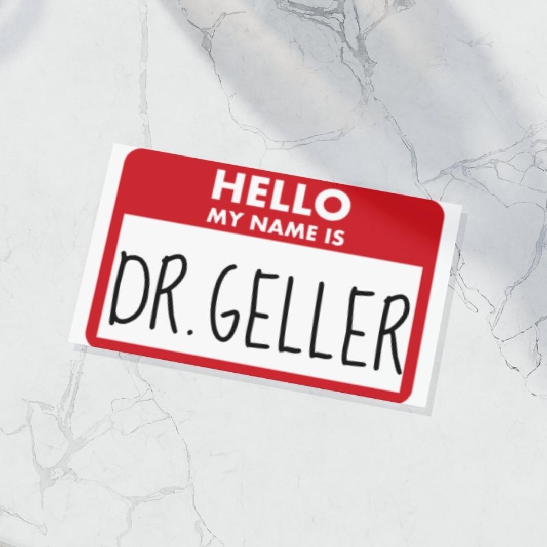 Editable Ross G Inspired Name Tag, Hello I'm Dr. G, Ross Costume - Etsy