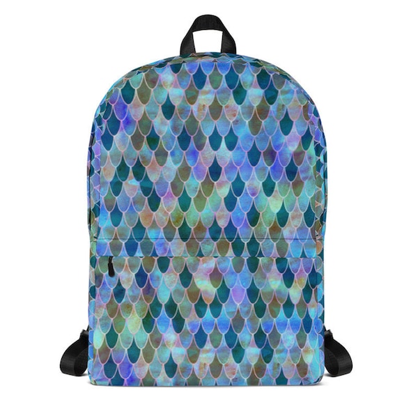 Mermaid Backpack - Etsy