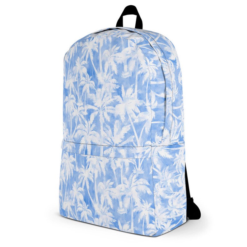 Maui Palm Light Blue Backpack by Nalu Tribe - Etsy