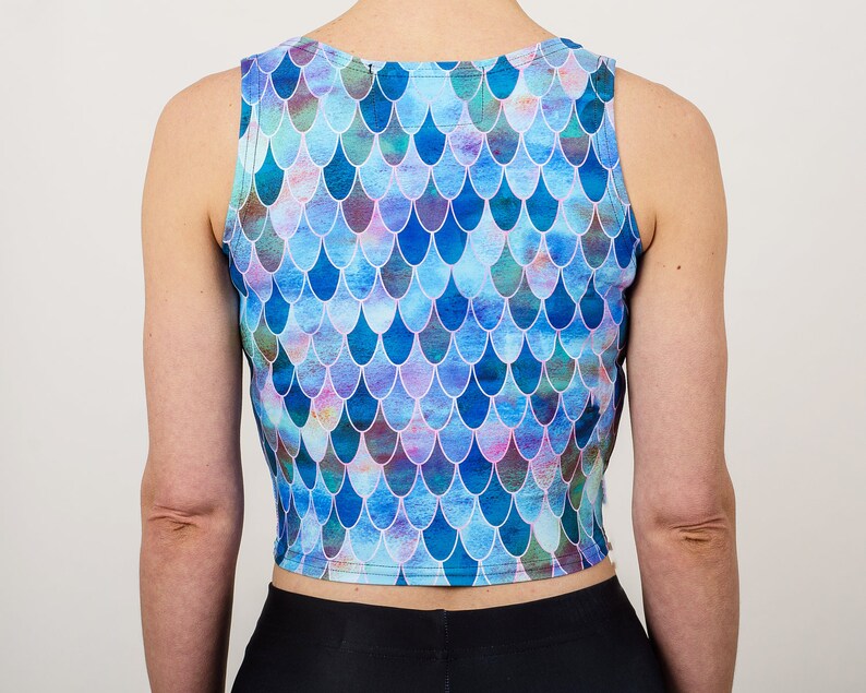Mermaid Crop Top - Etsy