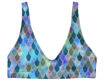 Mermaid Bikini Top - Etsy