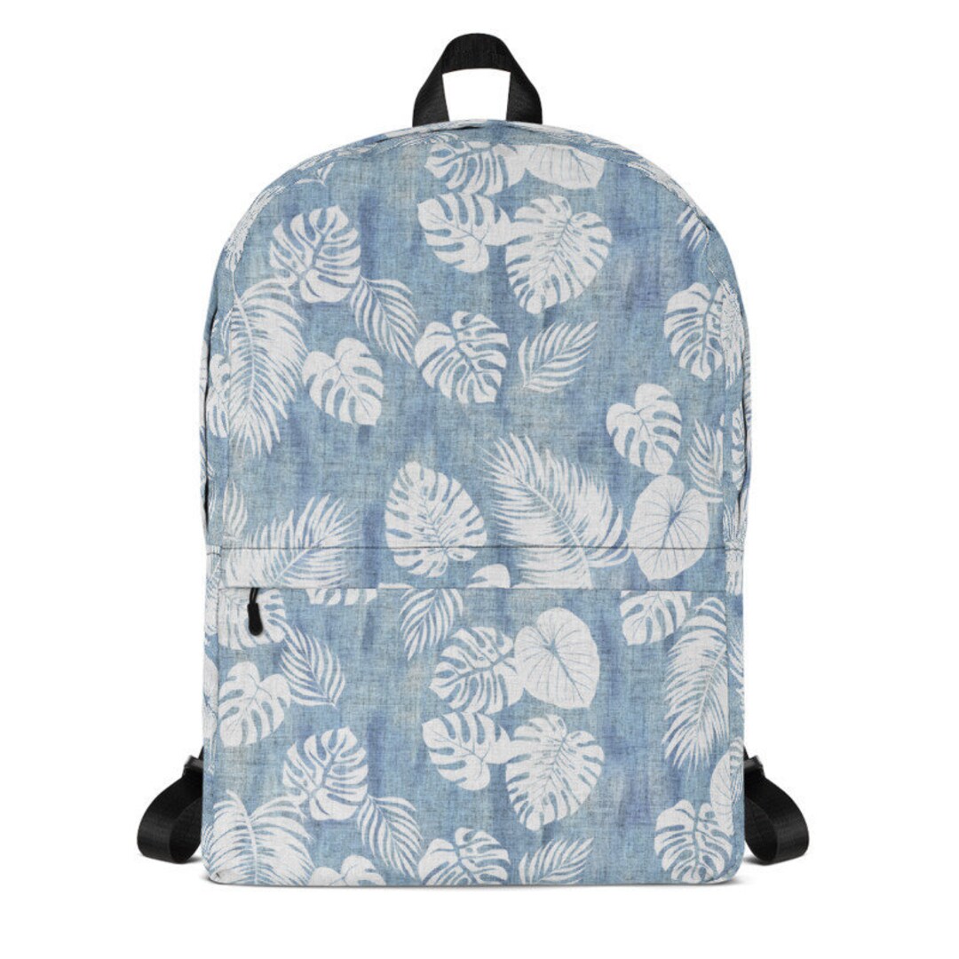 Maui Luau Chambray Backpack by Nalu Tribe - Etsy