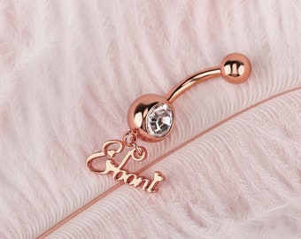 Custom Belly Ring | Etsy