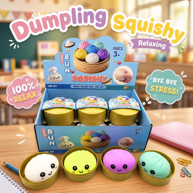 Squishy toy dumpling boxes - Etsy Italia