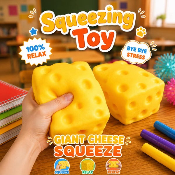 Giant Cheese Squishy - Etsy UK