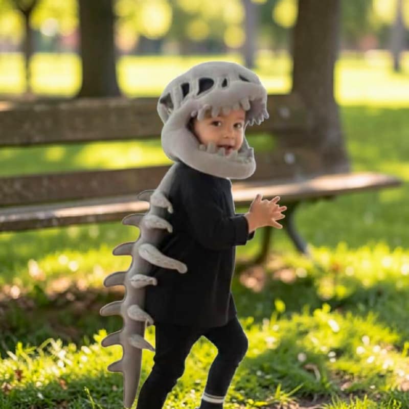 Wearable Dinosaur Skeleton Plush - Etsy