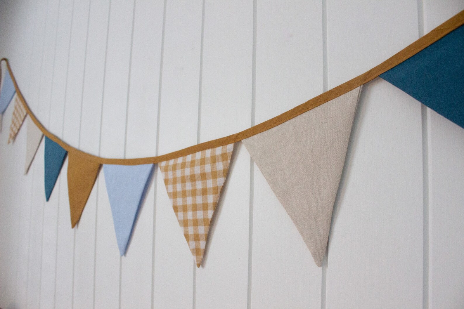The Reign Fabric Bunting - Etsy