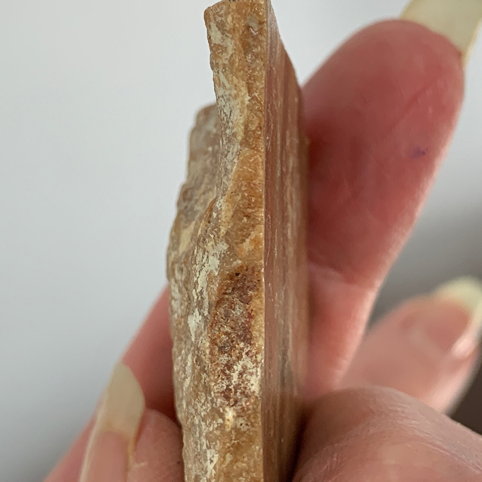 Banded Calcite Rough Lapidary Slab | Etsy