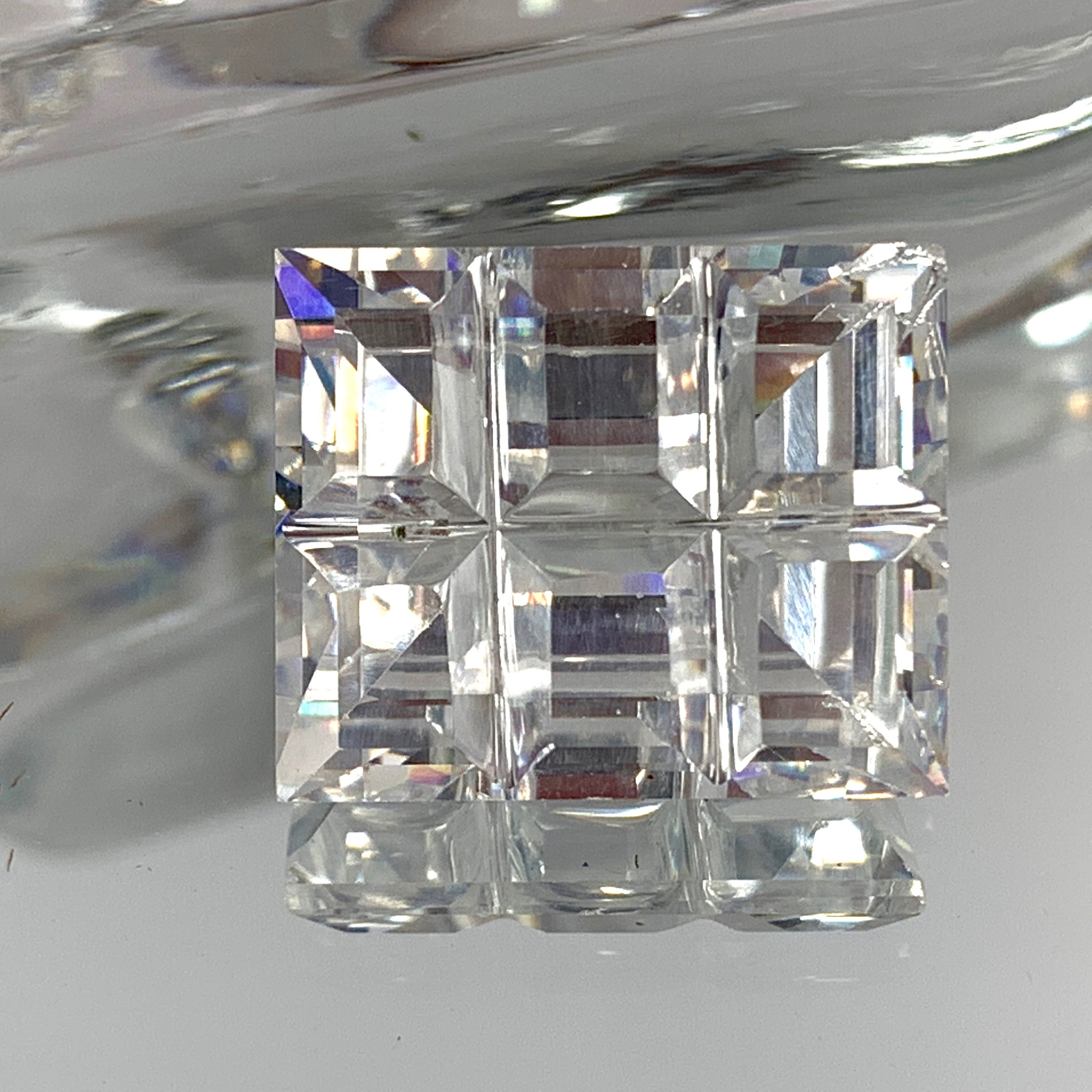 33.15 Ct Fancy Cut Unset CZ Emerald Cut Loose Gemstone 17 X 14 Mm Rare ...