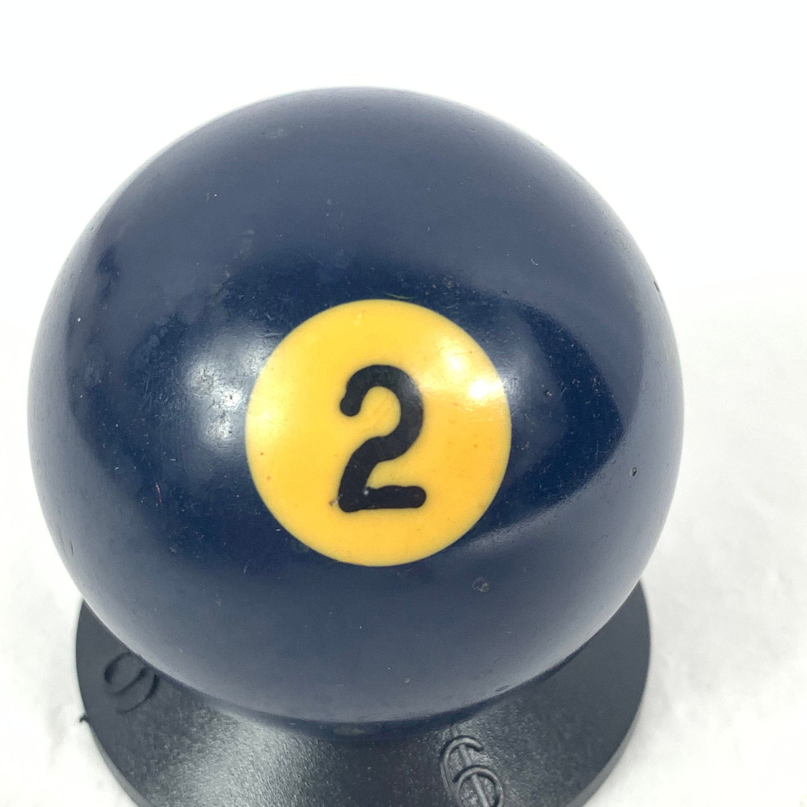 Vintage Billiard Ball, Pool Game Room Decor, Autographs, Two Ball, 2nd ...