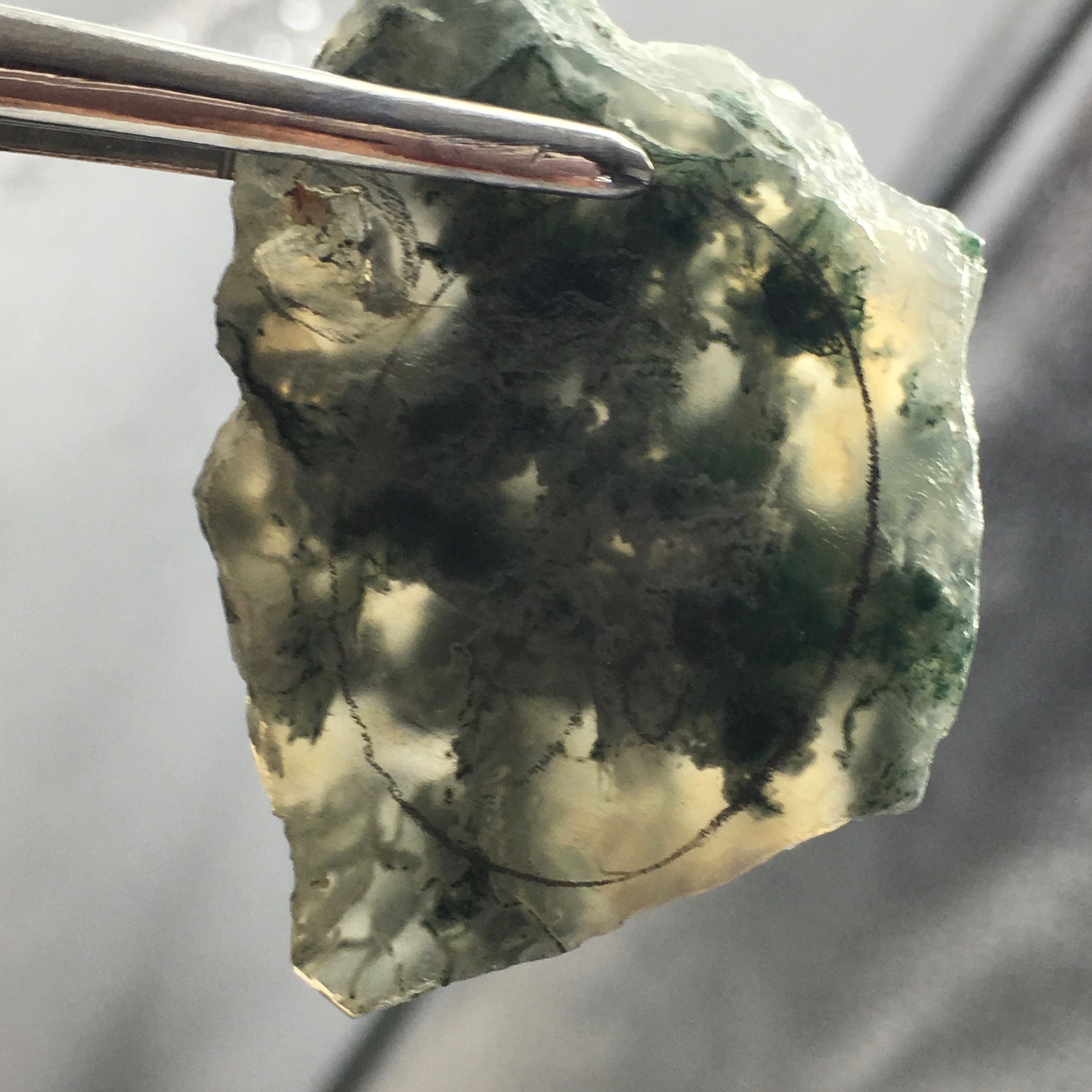 Ochoco Green Moss Agate Slab to Cut Rare Beauty Vintage - Etsy