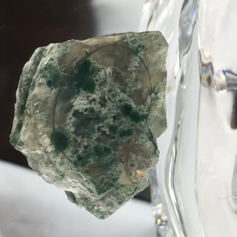 Ochoco Green Moss Agate Slab to Cut Rare Beauty Vintage - Etsy