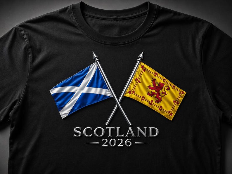 Scotland Crossed Flags PNG, Saltire Lion Rampant Heritage Design ...