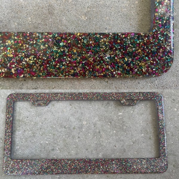 License Plate Frame - Etsy