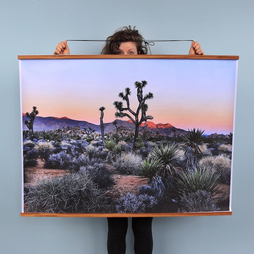Joshua Tree Art Print.botanical.desert.sunrise.mojave Desert.fine Art ...