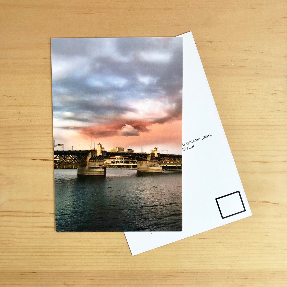 Portland.postcards.8 Set.oregon.4x6" Postcard.broadway Bridge.burnside ...