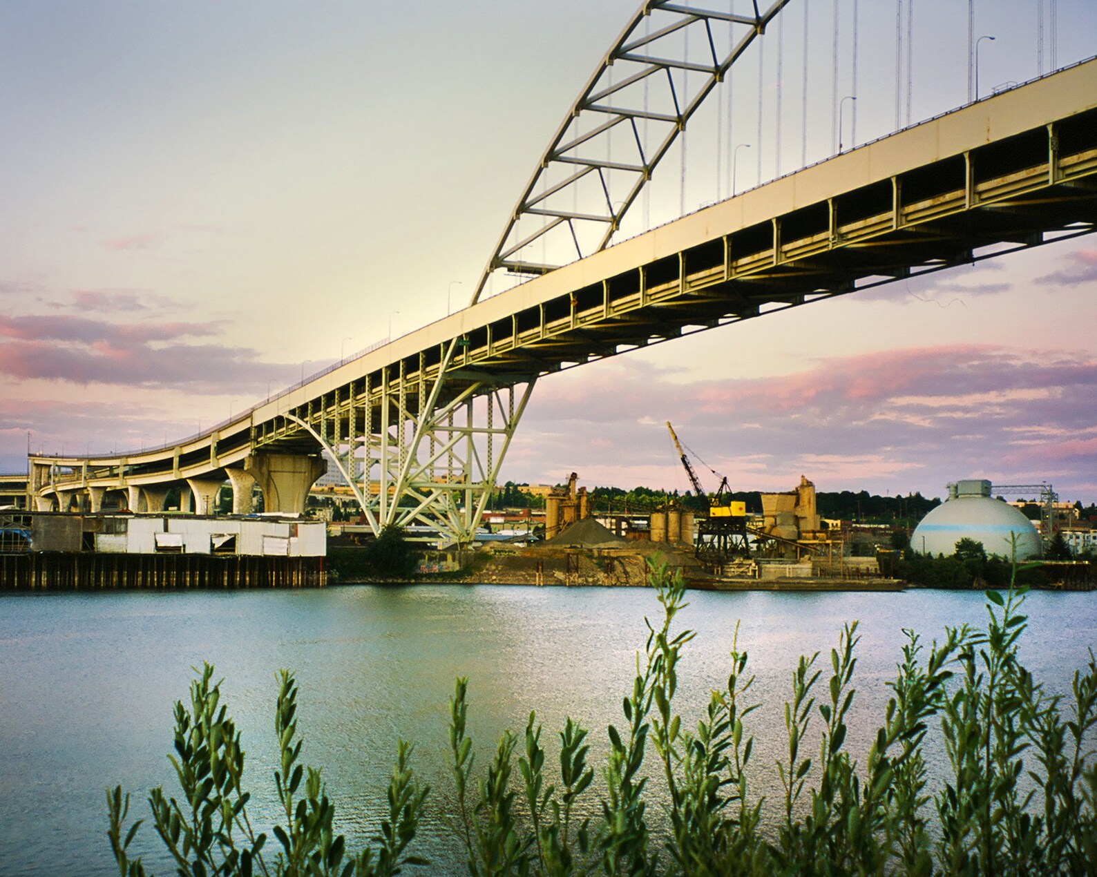 Wall Art.portland.oregon.fremont Bridge.art.wall Decor.home - Etsy