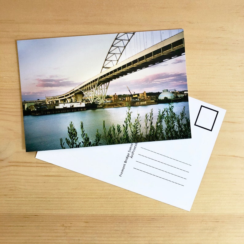 Portland.postcards.8 Set.oregon.4x6" Postcard.broadway Bridge.burnside ...