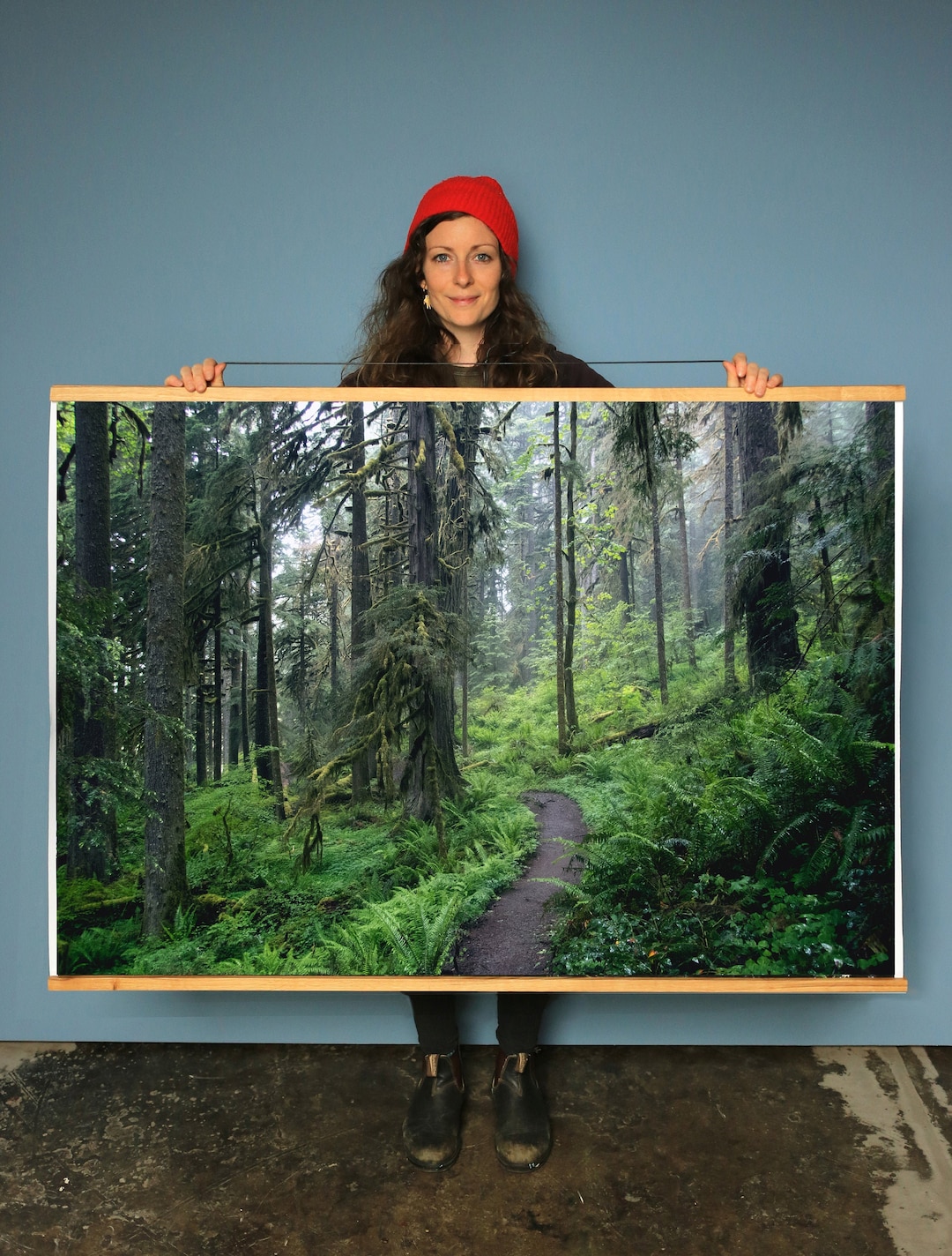 Oregon Forest Art Print. Salmon Huckleberry Wilderness.fine Art ...