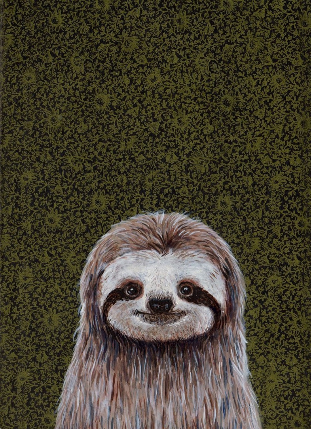Sloth Art Print - Etsy
