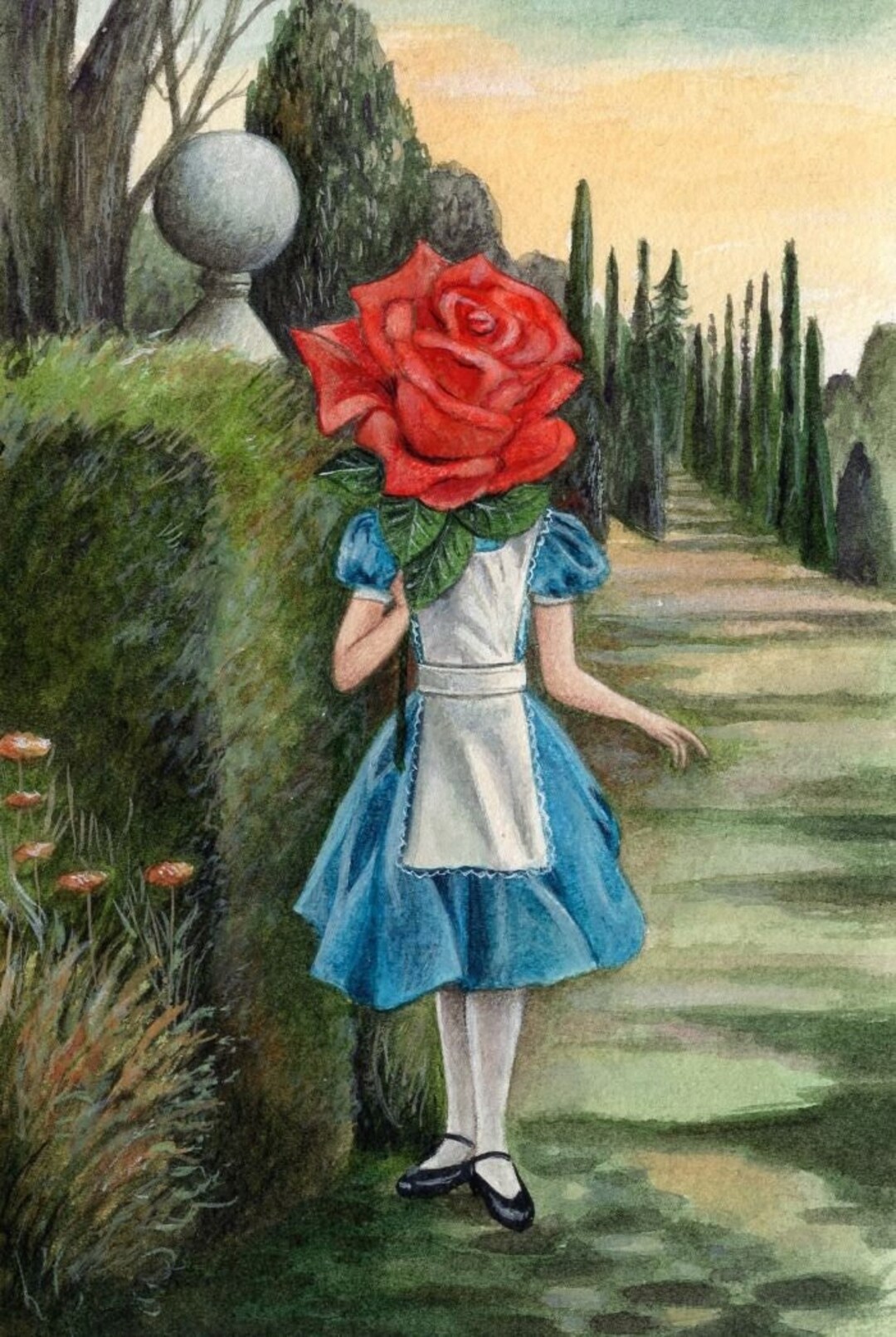 ALICE, Print From an Original Painting by Irene Owens - Etsy