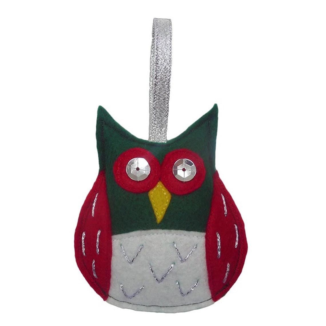 Owl Christmas Tree Decorations - Etsy