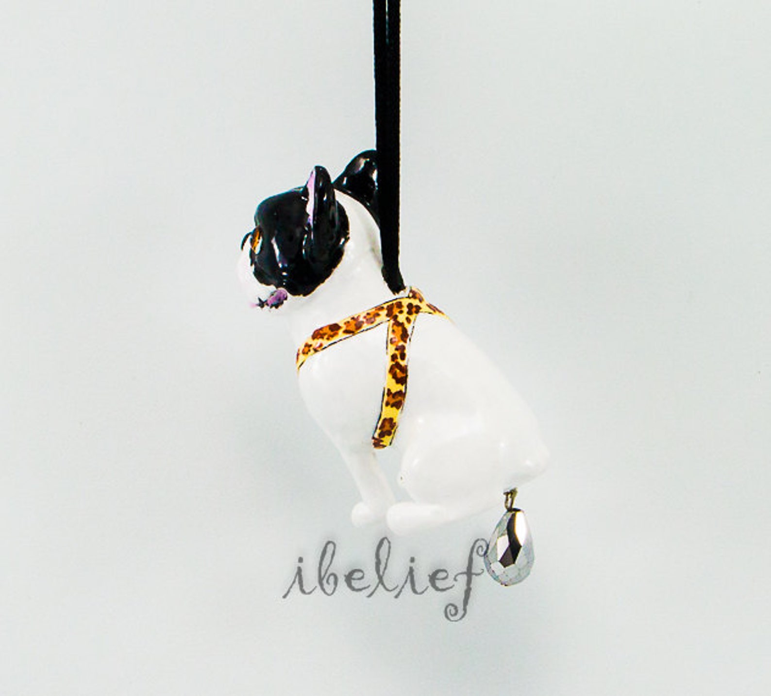 French Bulldog Ornament & Charm Hang Rear View Mirror for Car - Etsy
