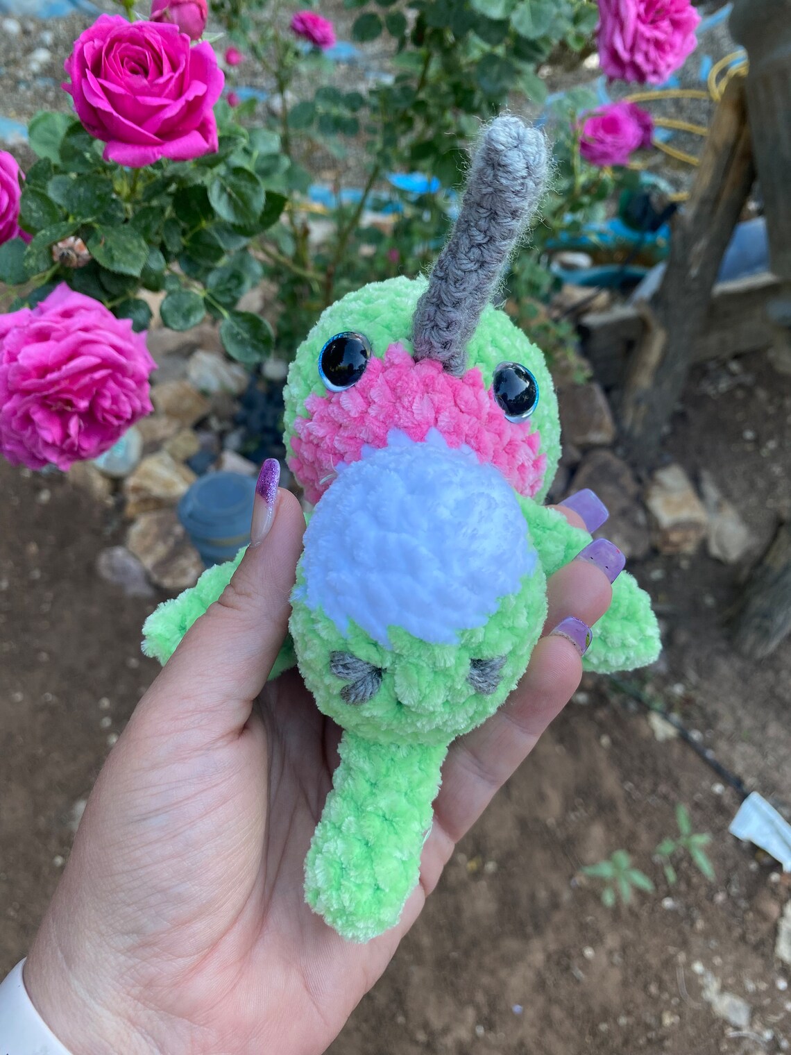 Crochet Hummingbird Plushie - Etsy