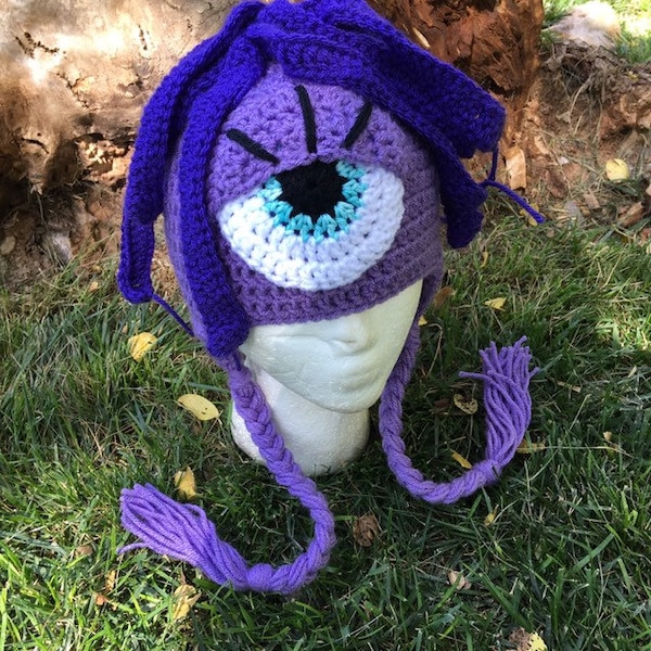 Monster Hat - Etsy