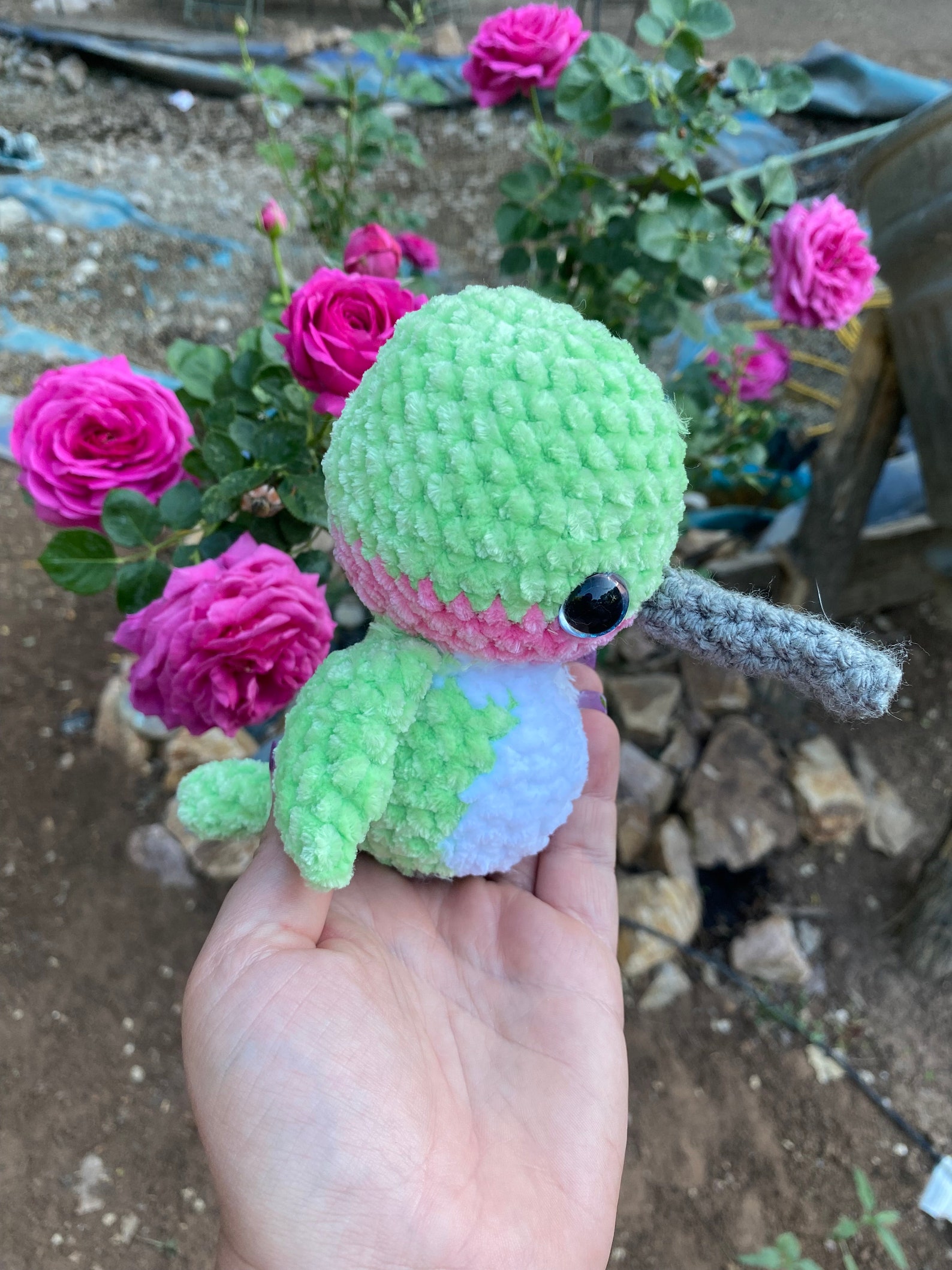 Crochet Hummingbird Plushie - Etsy