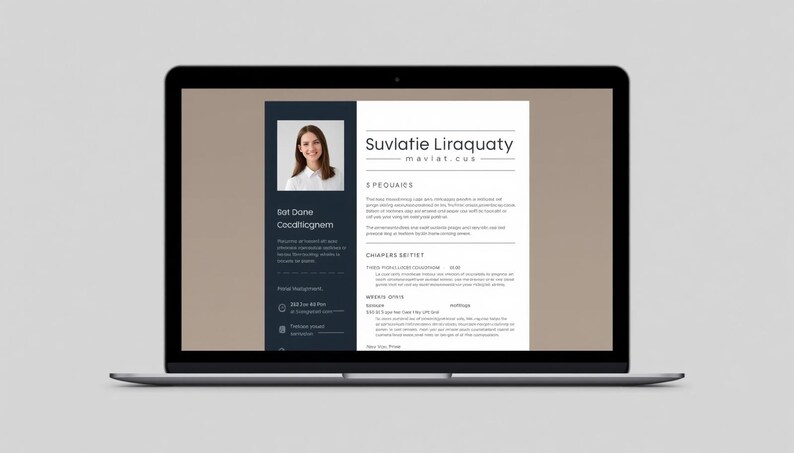 ATS Professional Resume Template, ATS Friendly, A4 Size Printable. - Etsy