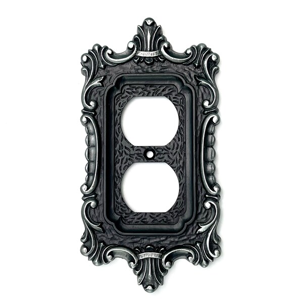 Black Outlet Cover - Etsy