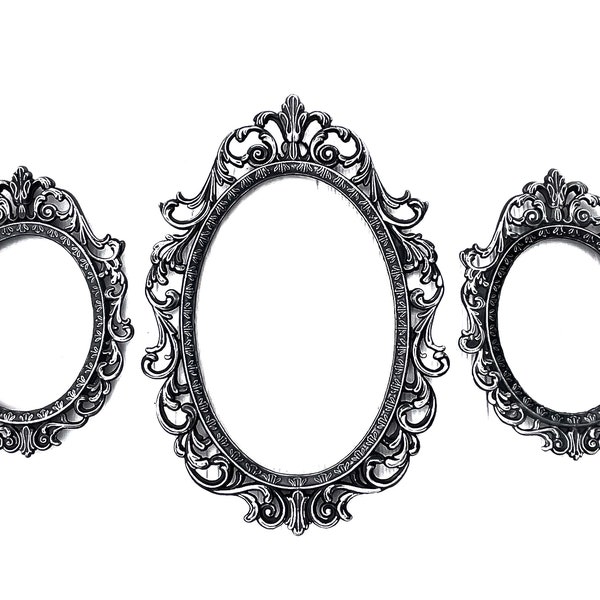 Filigree Frames - Etsy