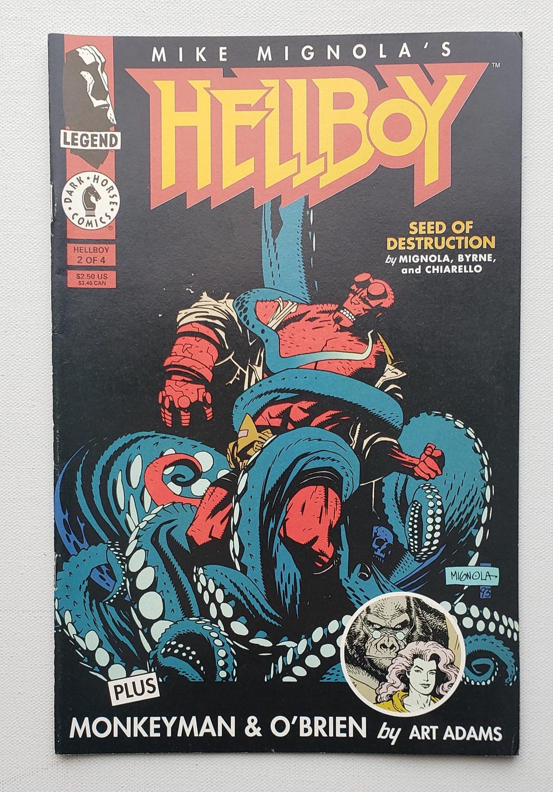 Hellboy Seed of Destruction No.2 (1994) - Etsy